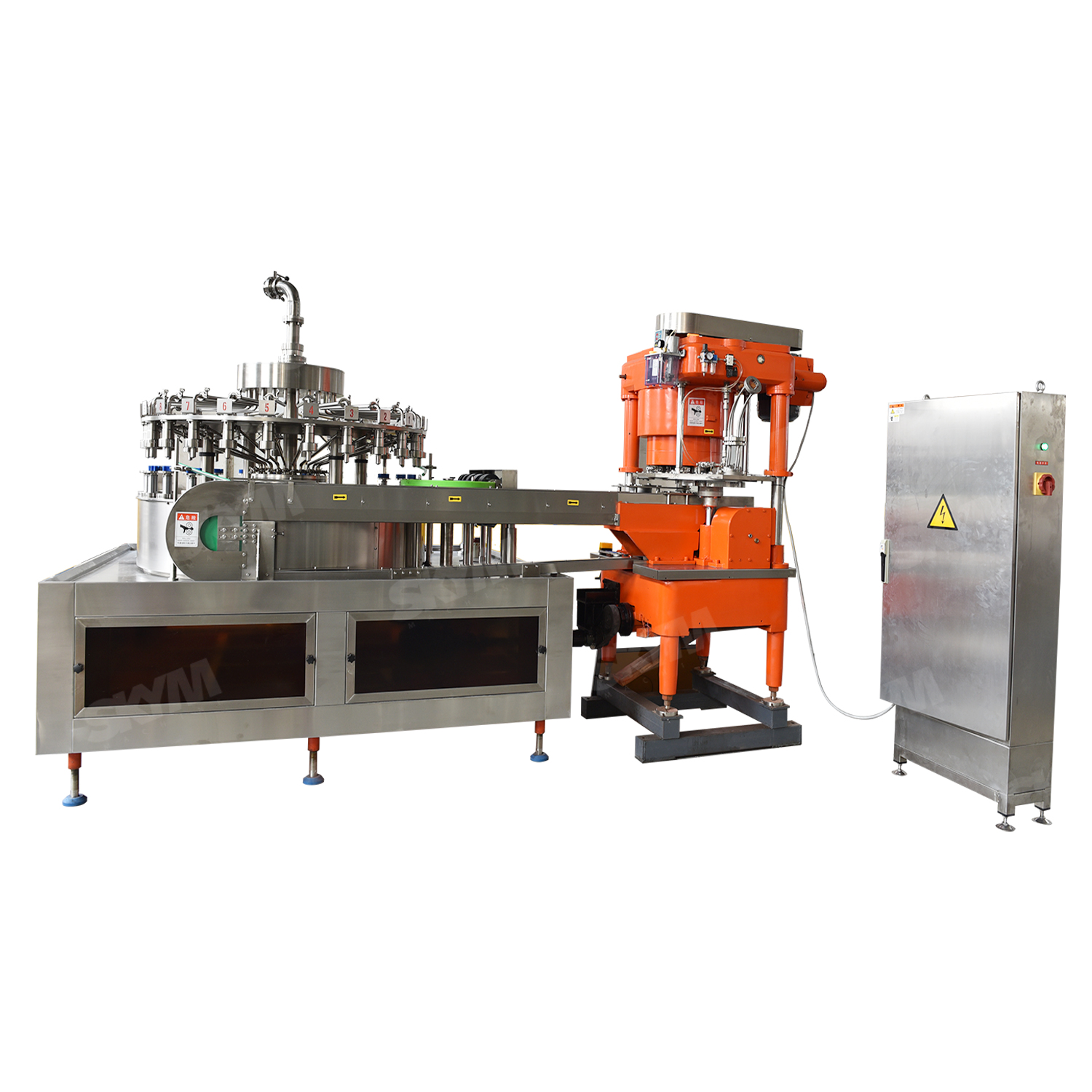 3 in 1 10000cans/hr Aluminum Can Filling Machine from China ...
