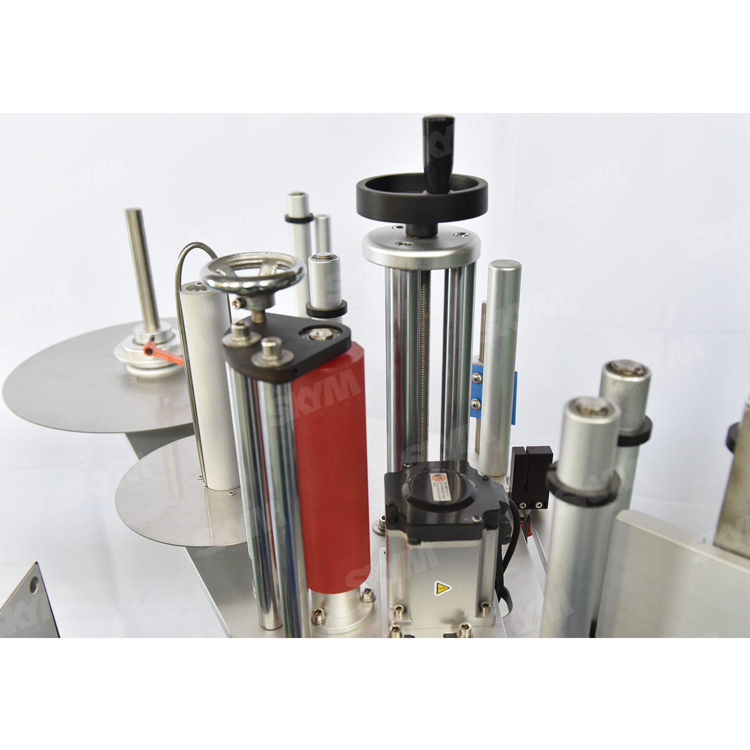 Horizontal Self Adhesive Labels Pasting Machine for Round Bottle from ...